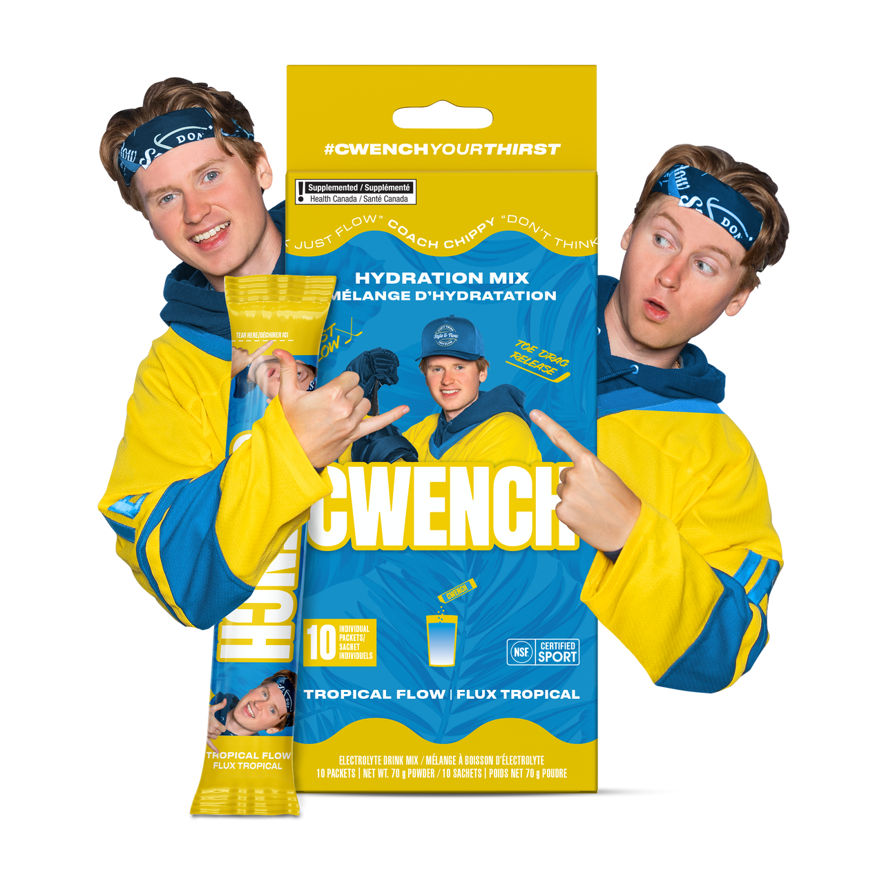 Hydration Mix - Coach Chippy's Tropical Flow – CWENCH USA