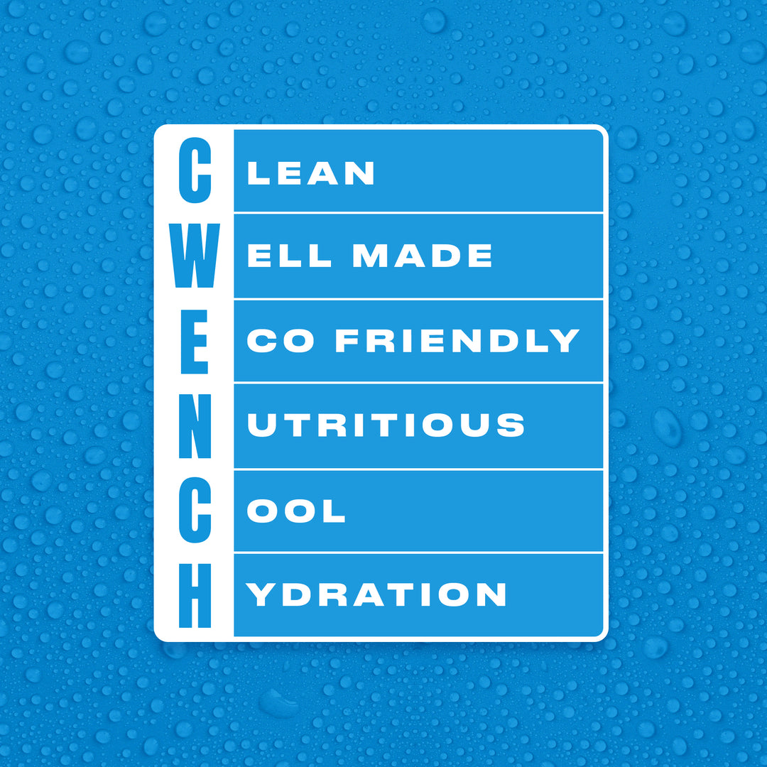 Hydration Mix - Blue Raspberry – CWENCH USA